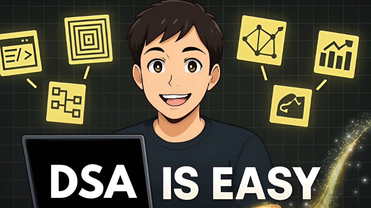DSA IS EASY | You're Just Learning It Wrong! - YouTube