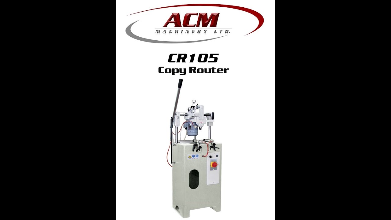 CR105 Copy Router - YouTube