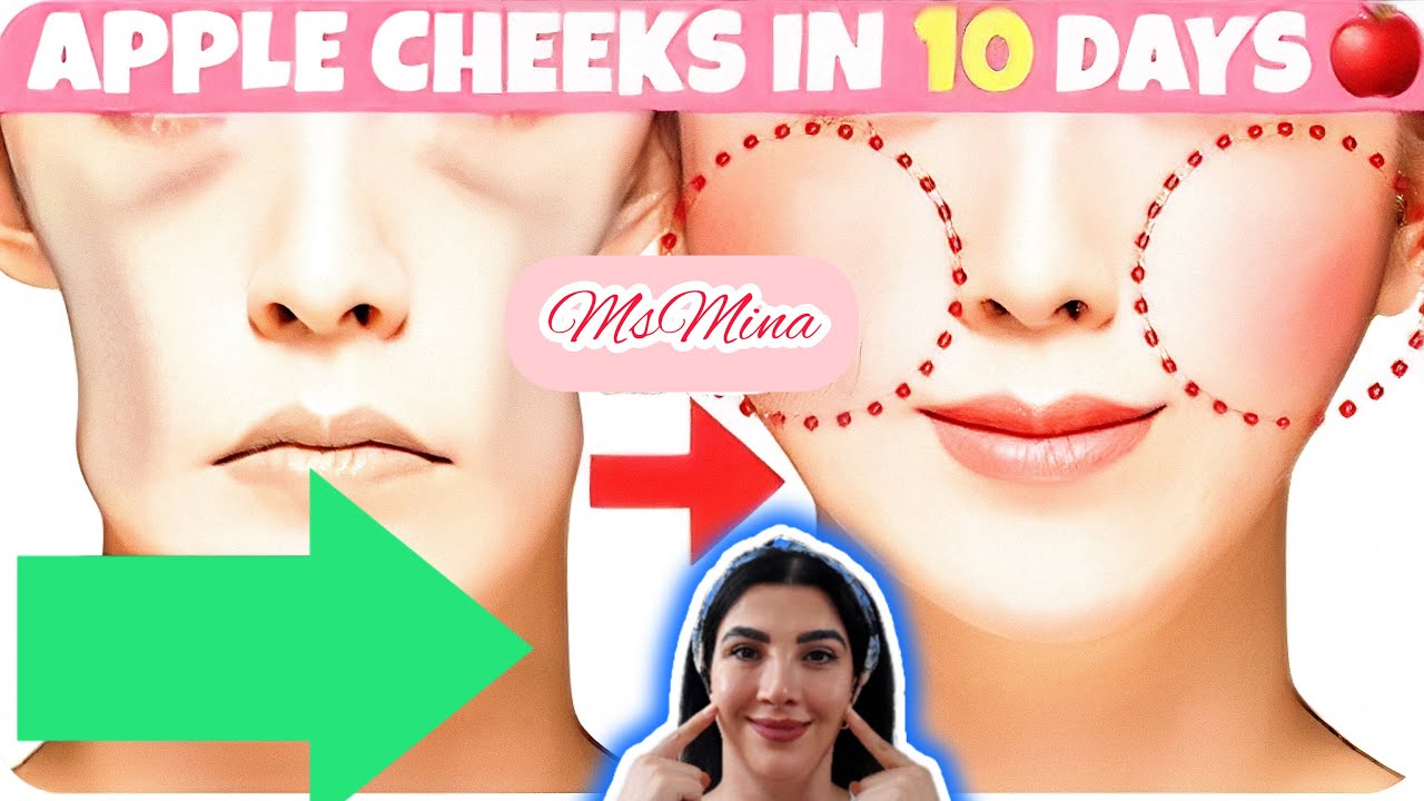 Fuller Cheeks Exercise For BEGINNERS ! Get Chubby Apple Cheeks , Lift Sagging Jowls , Laugh ...