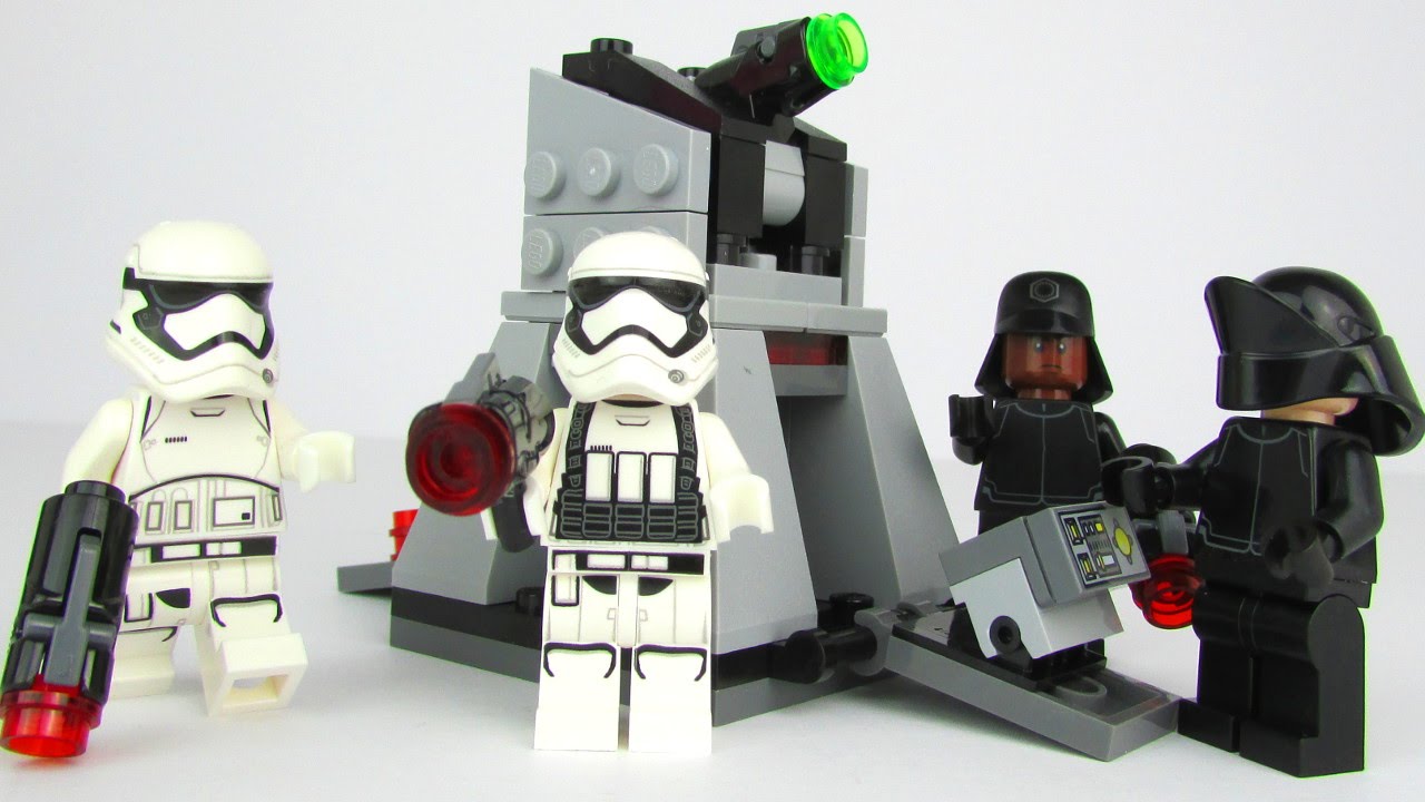 2016 LEGO Star Wars The Force Awakens First Order Battle Pack Toy ...