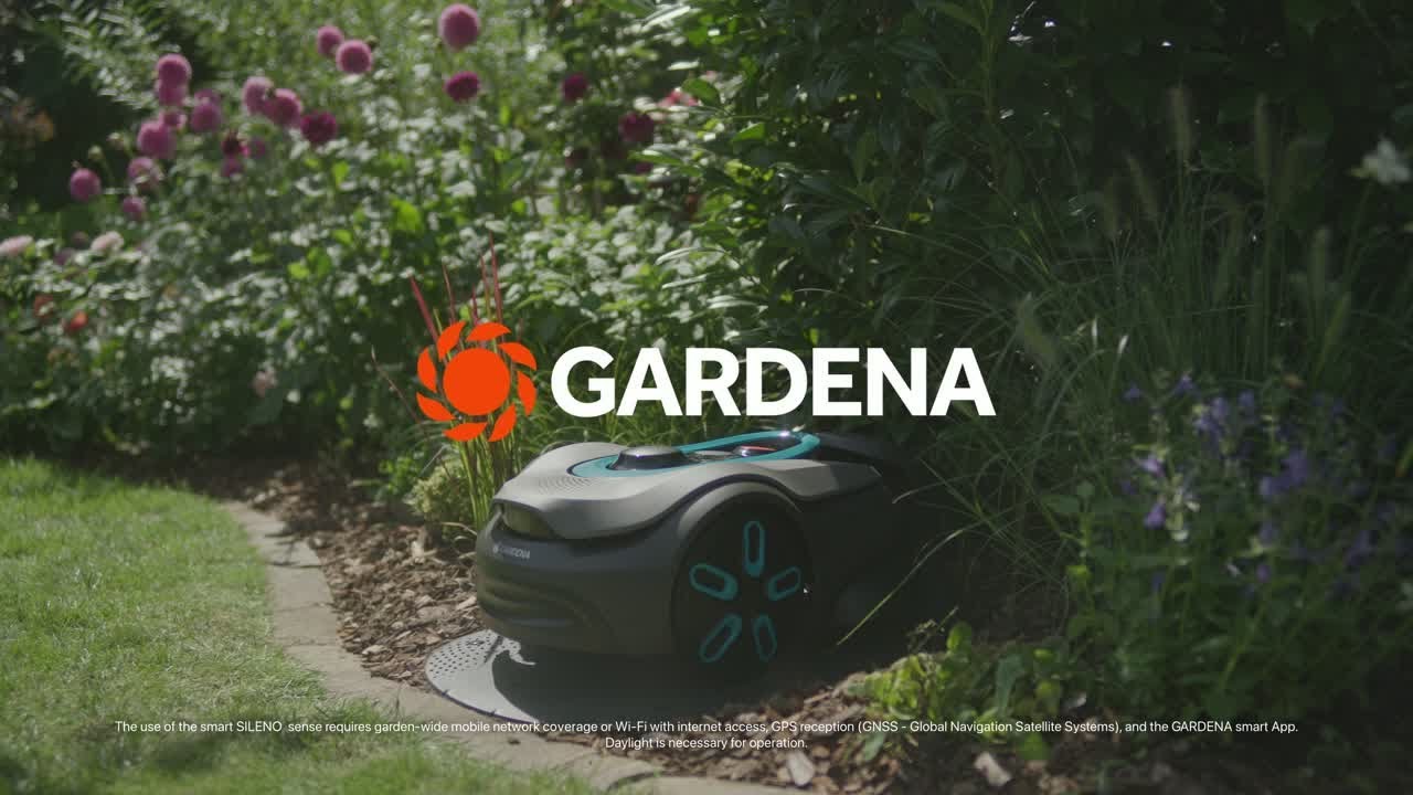 GARDENA smart SILENO sense Feature Video - YouTube