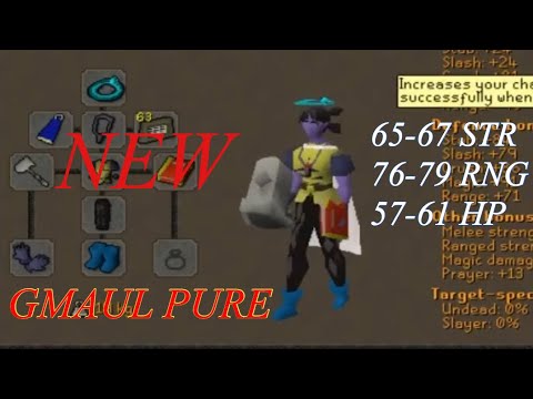 OSRS G-Maul Pure [BH] I’M BACK! 2019 - YouTube