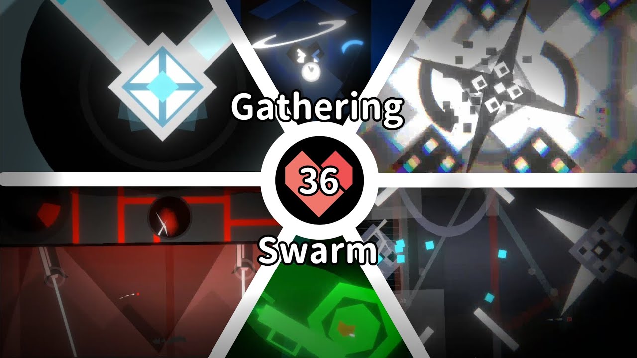 Gathering Swarm系列全关卡（目前）实况 | Project Arrhythmia 心律失常计划 EP36 - YouTube