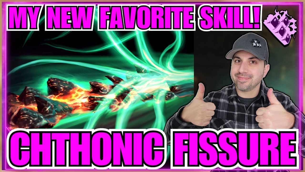 Last Epoch Warlock Mastery Skill Chthonic Fissure!! Gameplay Reveal!! 1 ...