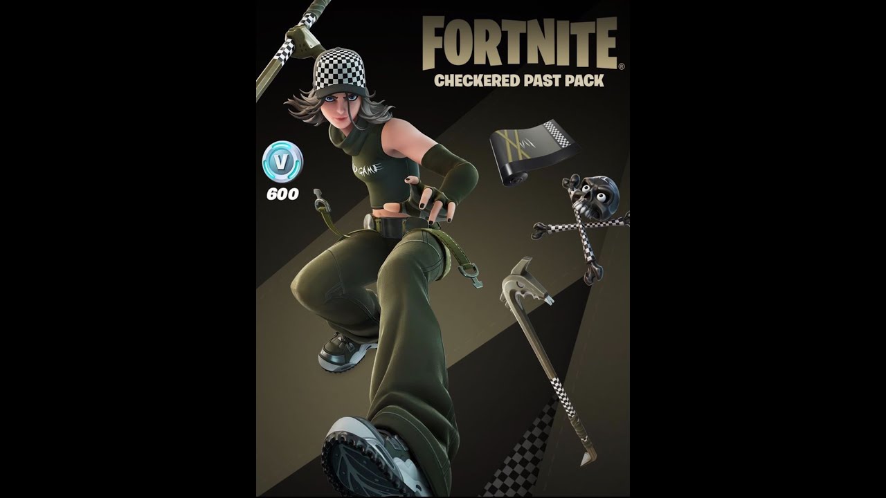 NEW - Checkered Past Bundle! Fortnite - YouTube