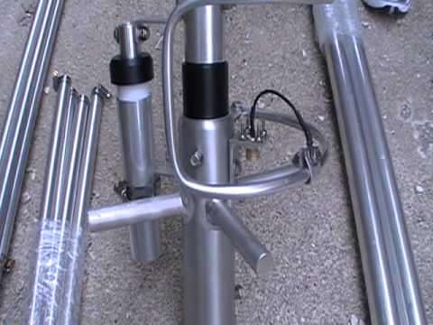 ZeroFive Colossal 10Kw Plus Antenna 10 to 11 meters - YouTube