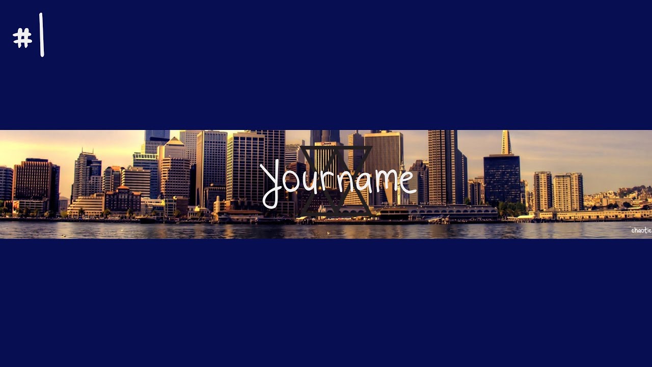 Chill City Banner Template #1 (PSD) - YouTube