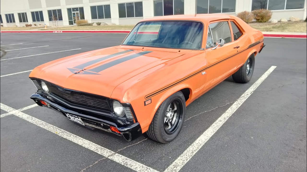 For Sale: 69 Chevy Nova 5.3 supercharged walk around - YouTube