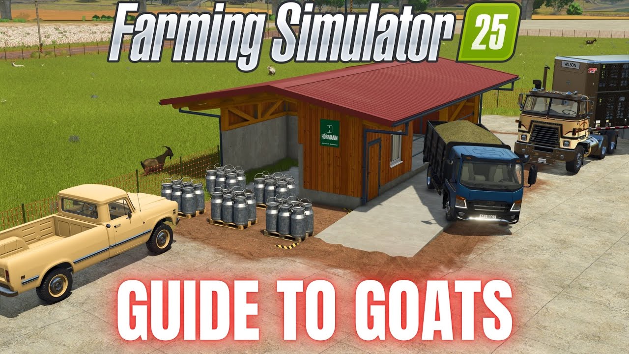 GOATS TUTORIAL - Farming Simulator 25 - YouTube