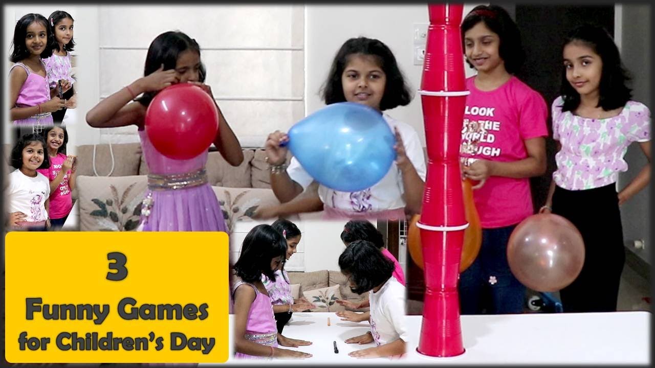 3 funny games for Children's Day | Kids games for Party | Indoor games for kids - YouTube