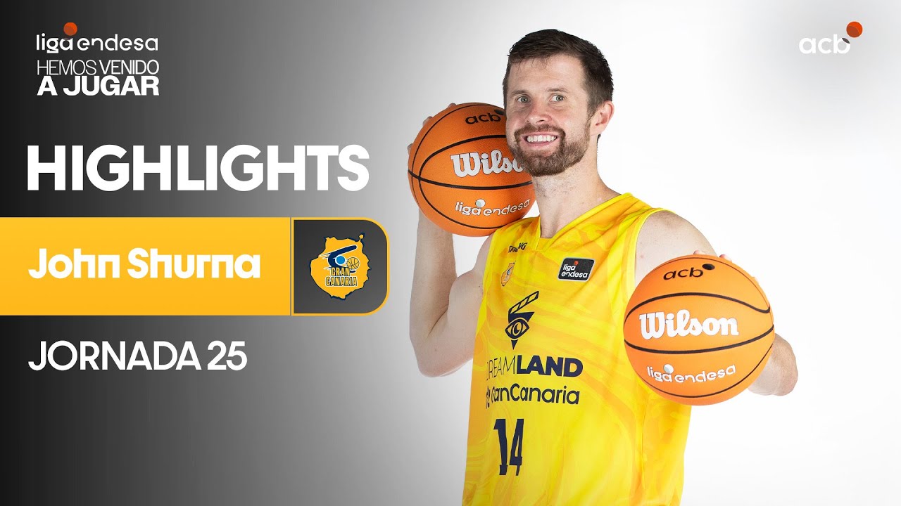 JOHN SHURNA y su muñeca ardiente | Liga Endesa 2024-25 - YouTube