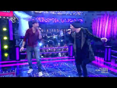 Elnur Hüseynov ve Ümit Ortaç'ın Düellosu  O Ses Türkiye FULL HD