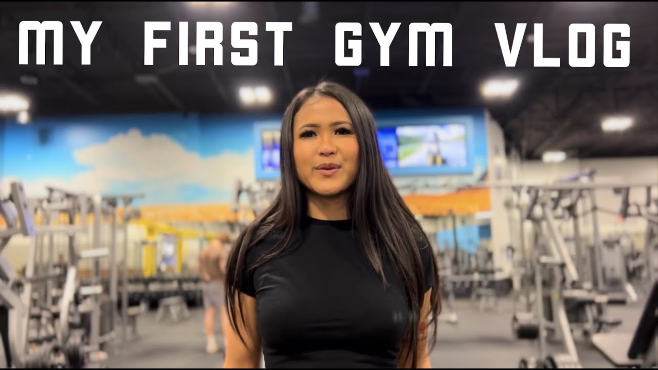 my first gym vlog - YouTube