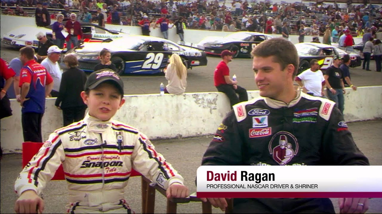 Nascar Driver David Ragan on Shriners Hospitals for Children PSA - YouTube