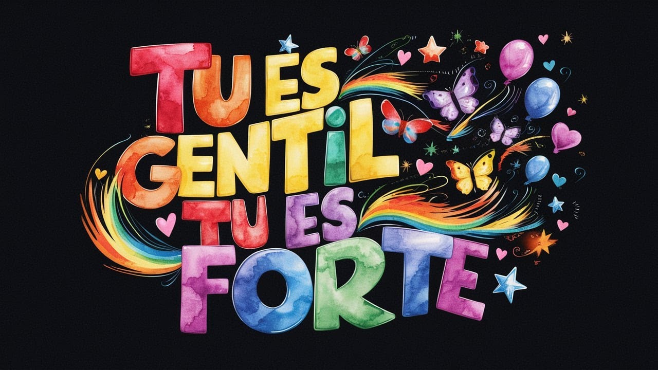 Tu es gentil, tu es forte - une chanson positive pour célébrer tous les ...