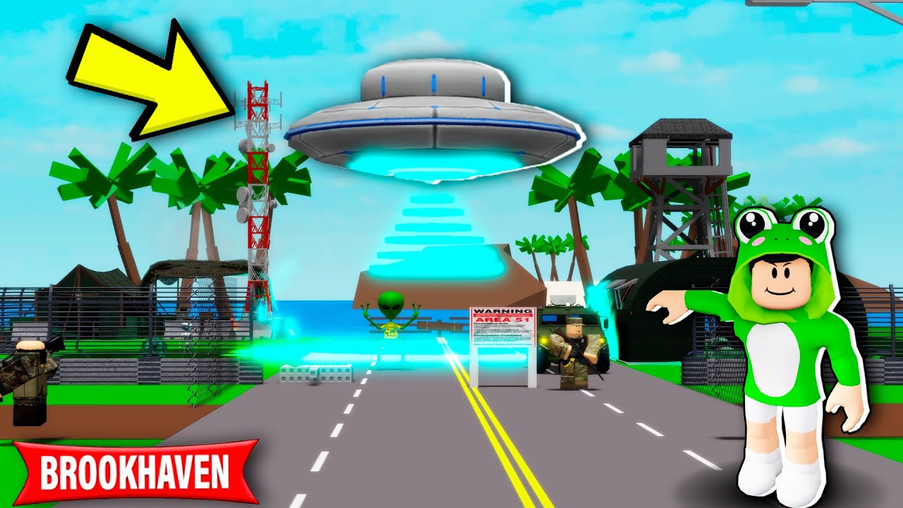 NEW SECRET AREA of the BROOKHAVEN UPDATE! ROBLOX - YouTube