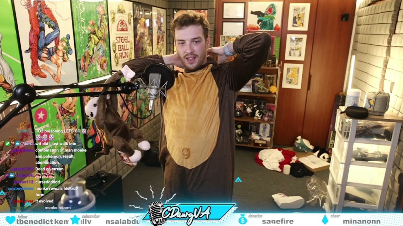 Monke reveals true form | CDawgVA - YouTube