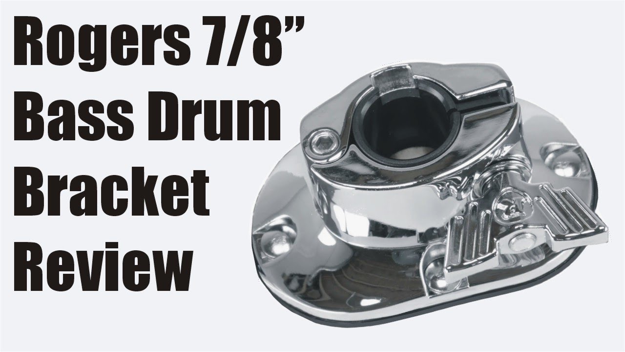 Rogers Ultra-Matic 7/8 Inch Bass Drum Mounting Bracket Review - YouTube