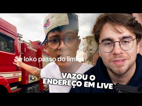 ele VAZOU o endereço em LIVE e DEU MUITO RUIM KKKK