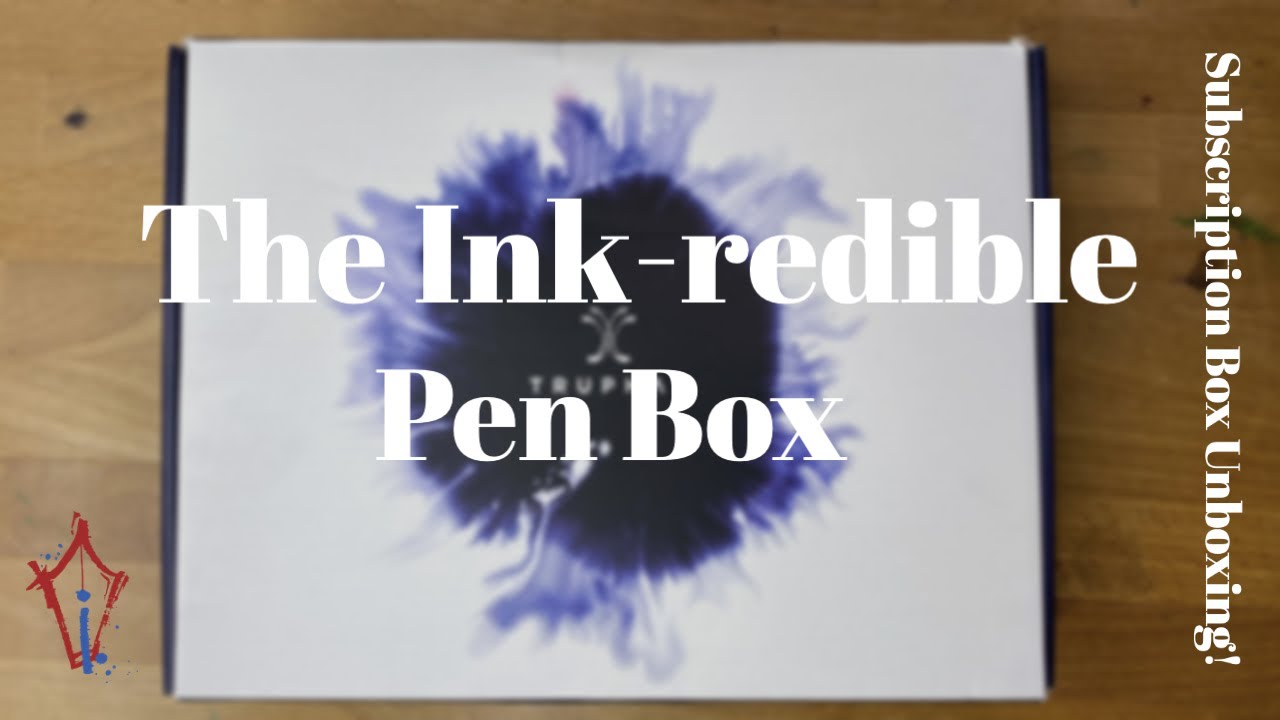 Truphae's Ink-redible Pen Box Subscription Box! What's in a $150 ...