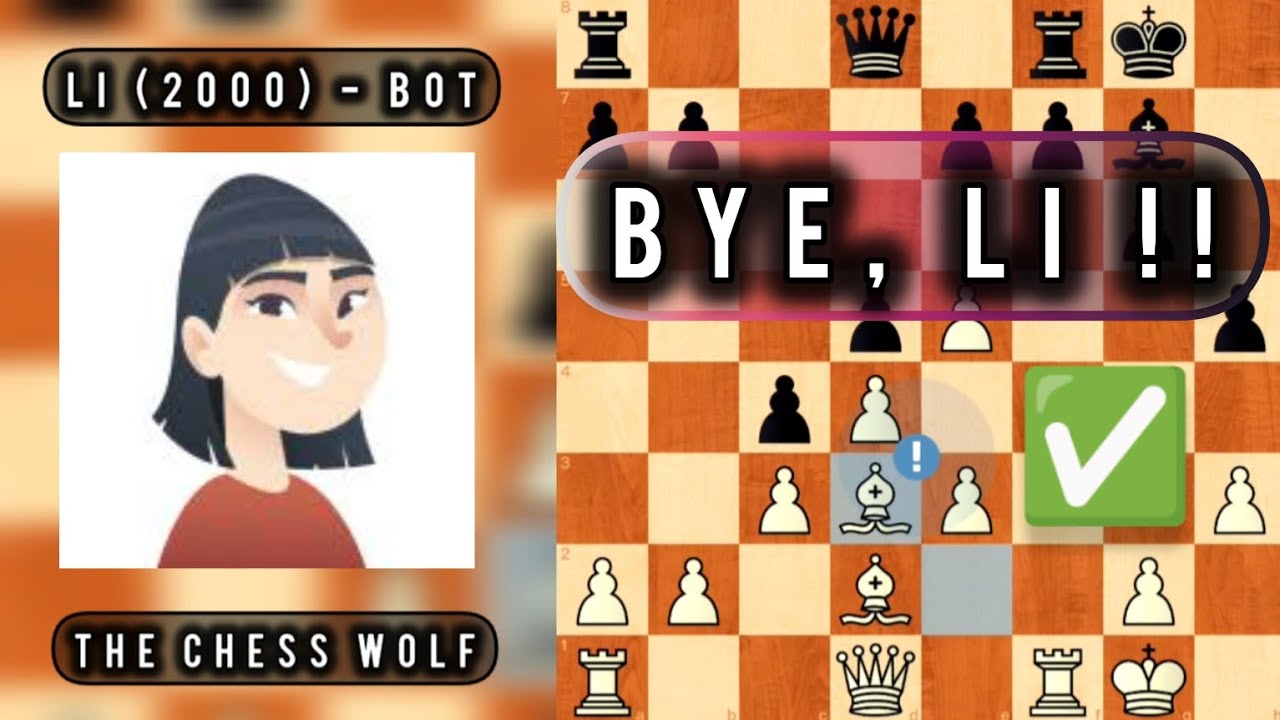 Li - Chess Bot (2000) DEFEATED - YouTube