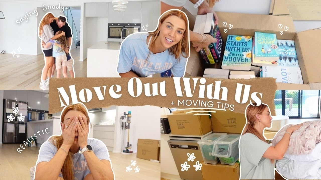 BEST MOVING AND PACKING HACKS!📦 Leaving Our Family Home VLOG // First ...