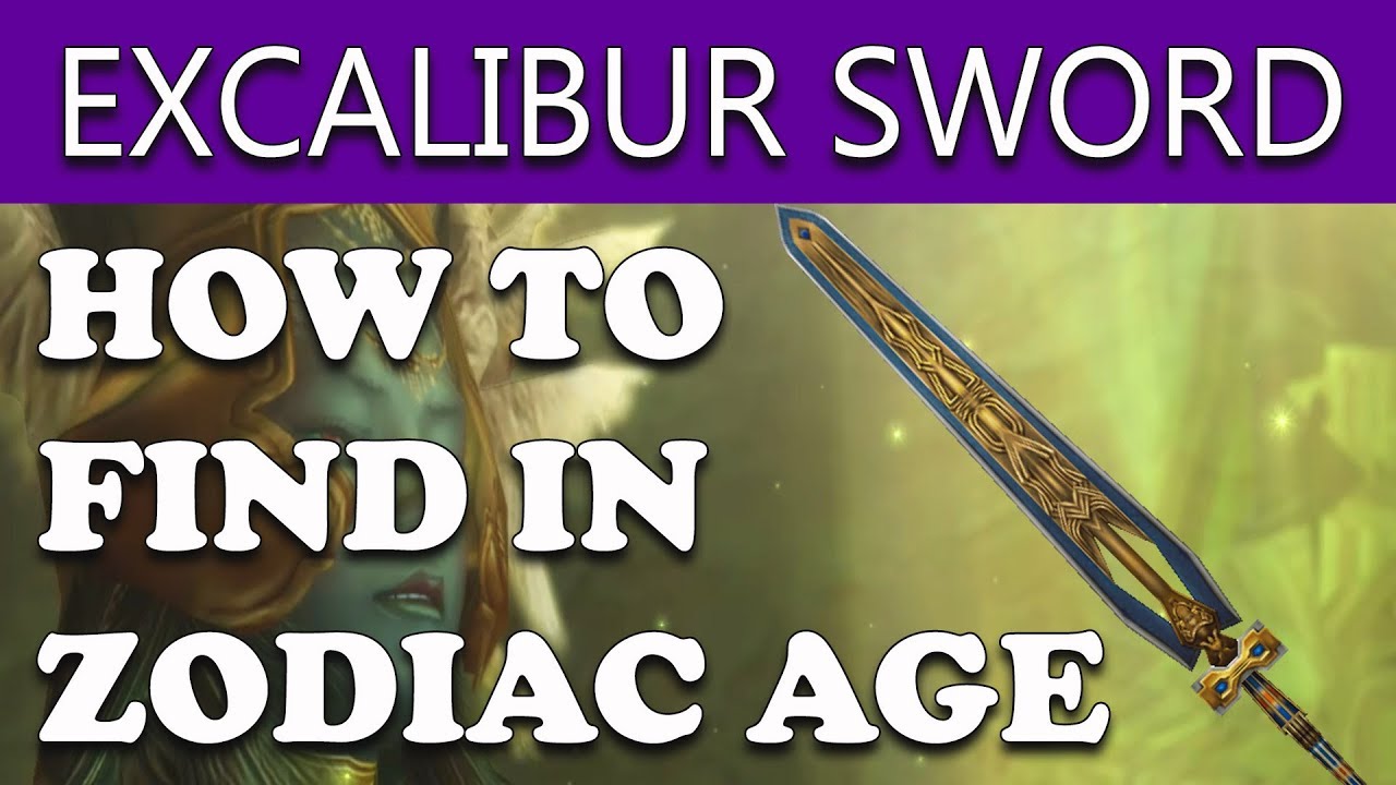 Final Fantasy XII - HOW TO FIND EXCALIBUR IN THE ZODIAC AGE (Ultimate ...
