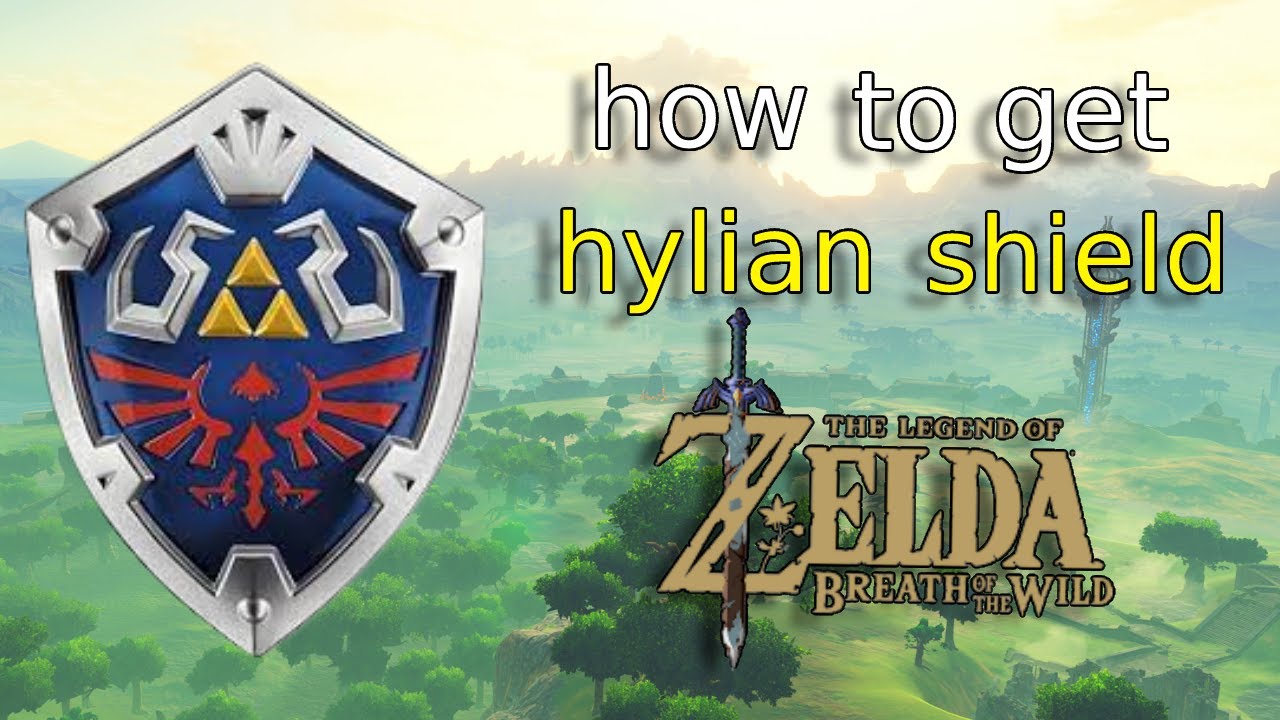 How To Get Hylian Shield In Zelda Breath Of The Wild Youtube