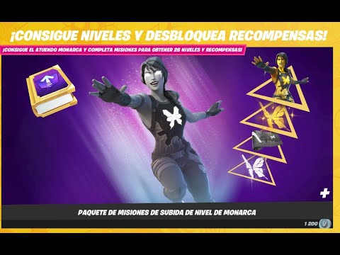 PAQUETE DE MISIONES DE SUBIDA DE NIVEL DE MONARCA EN FORTNITE en ...