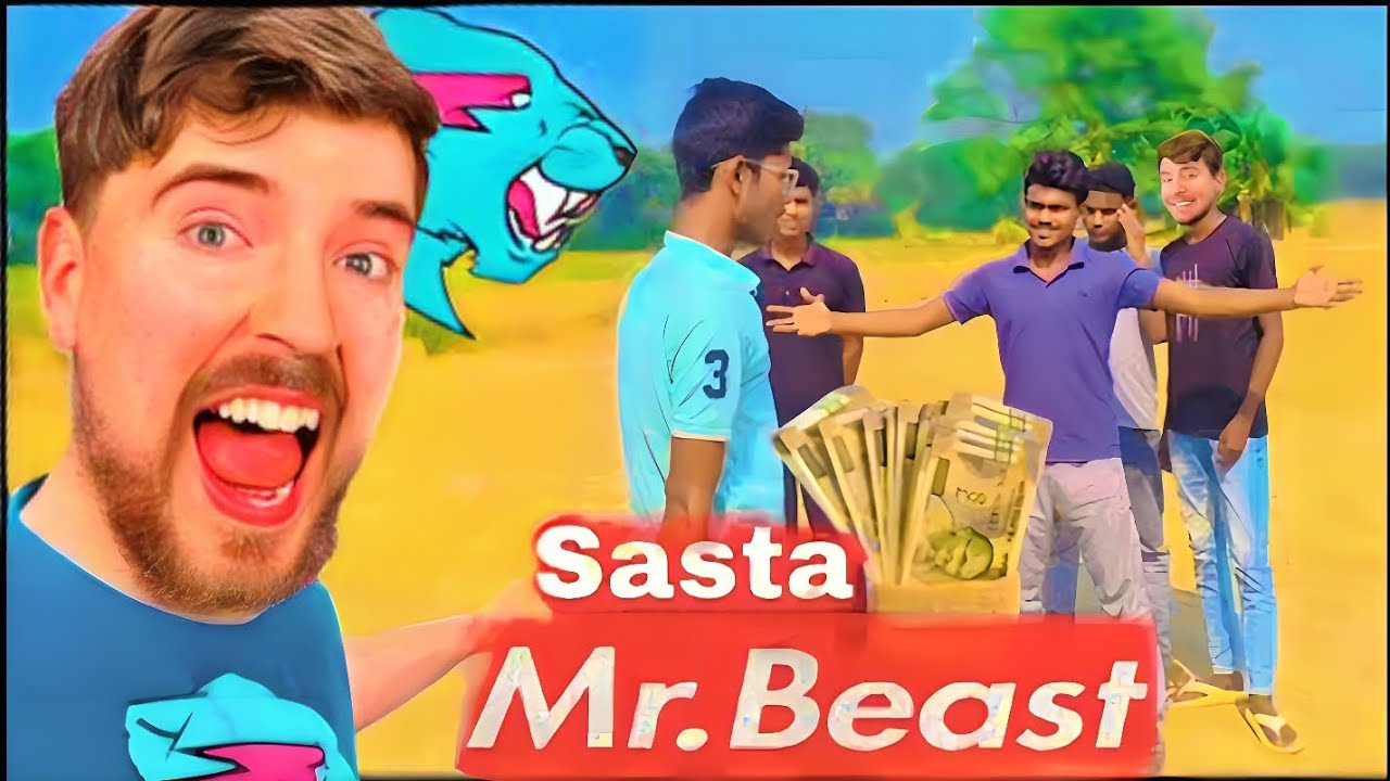 Title Sasta Mr Beast 😂 || Funny Comedy Video || Team Actor 2 | @Lucky ...