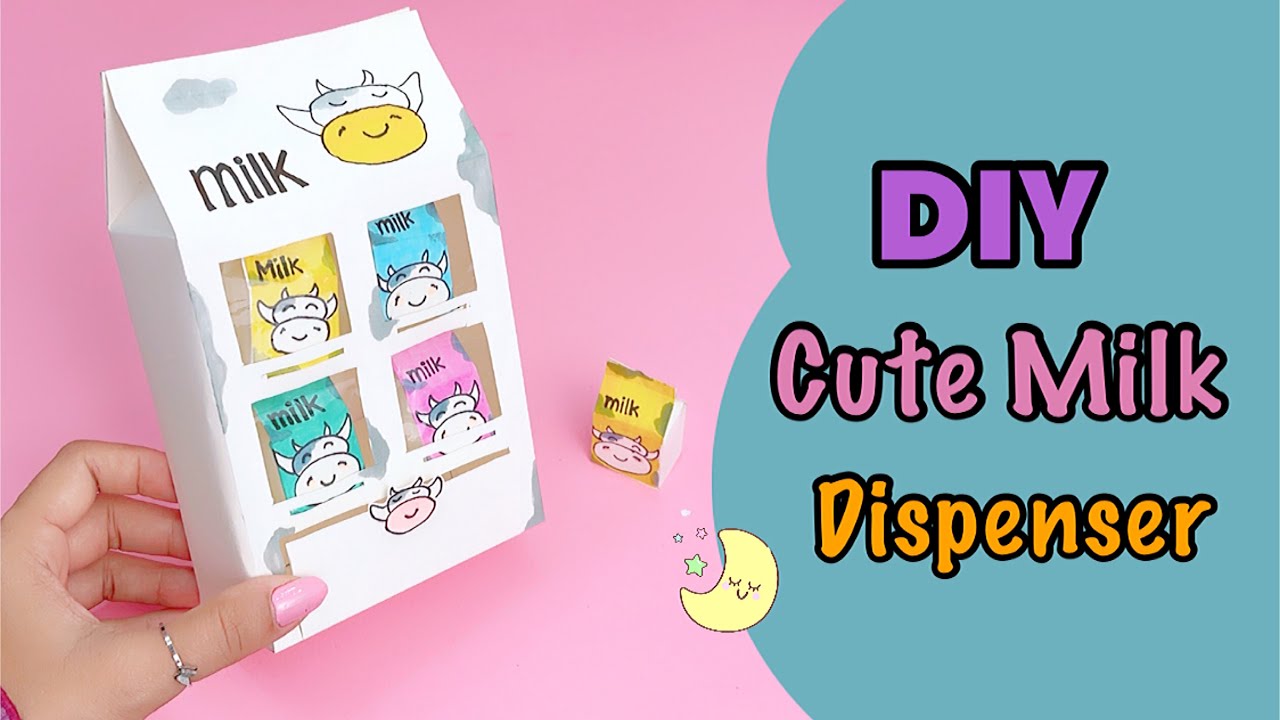 Milk Kawaii Paper Crafts