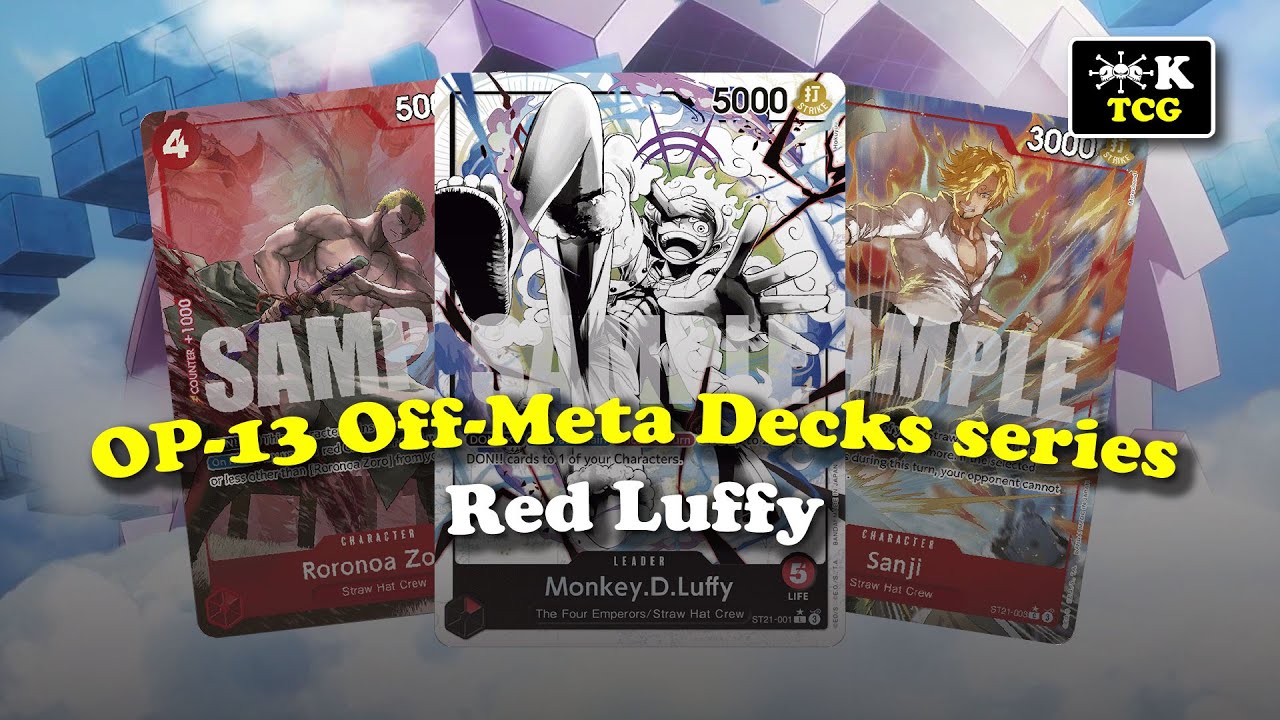 Off-Meta Decks Series | Red Luffy | OPTCG Deck testing - YouTube