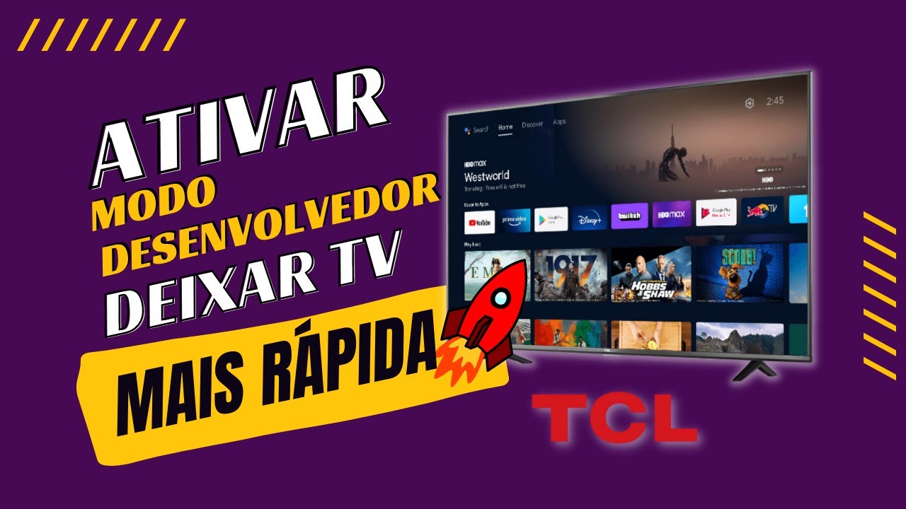 Como Ativar Menu Avançado na Smart TV TCL Android TV e Deixar ela Mais ...