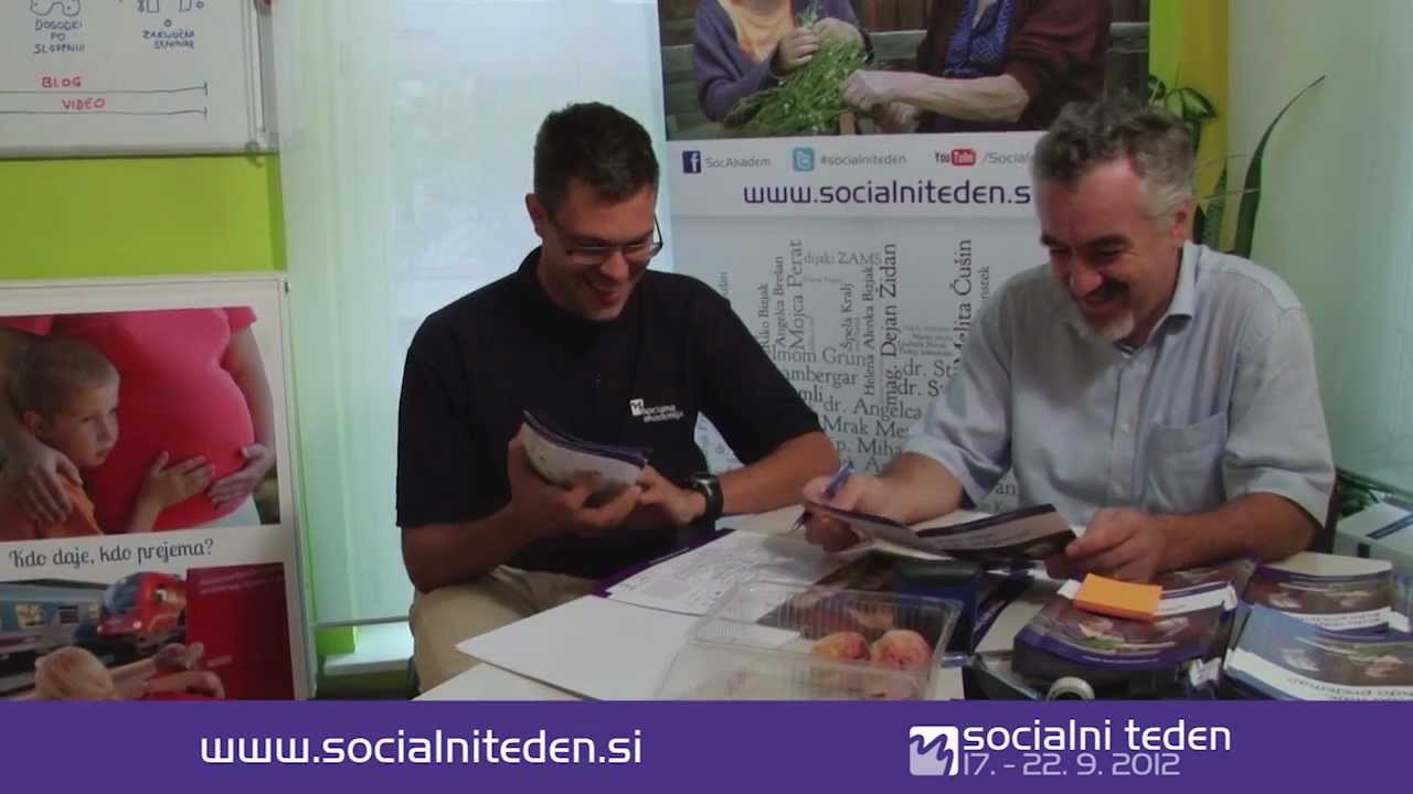 Socialni teden 2012: Kdo daje, kdo prejema? - YouTube
