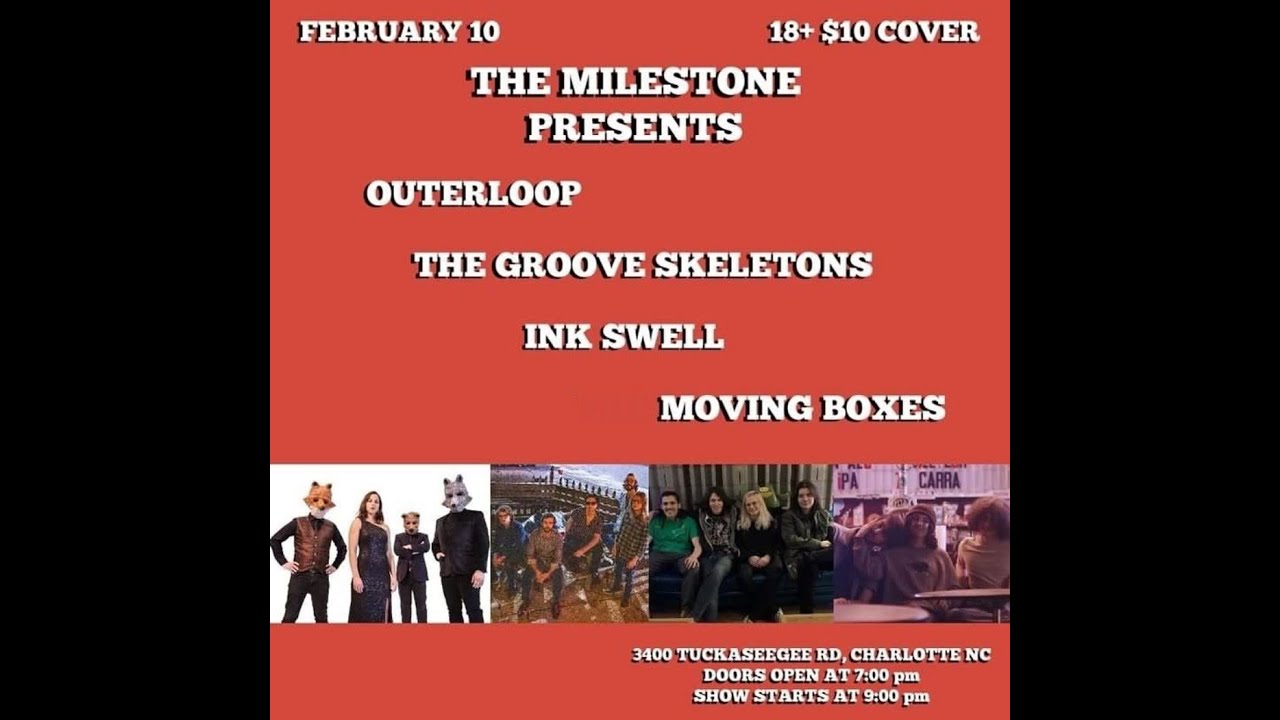 Moving Boxes - Stop Signs (LIVE 2/10/2023 at The Milestone - Charlotte ...
