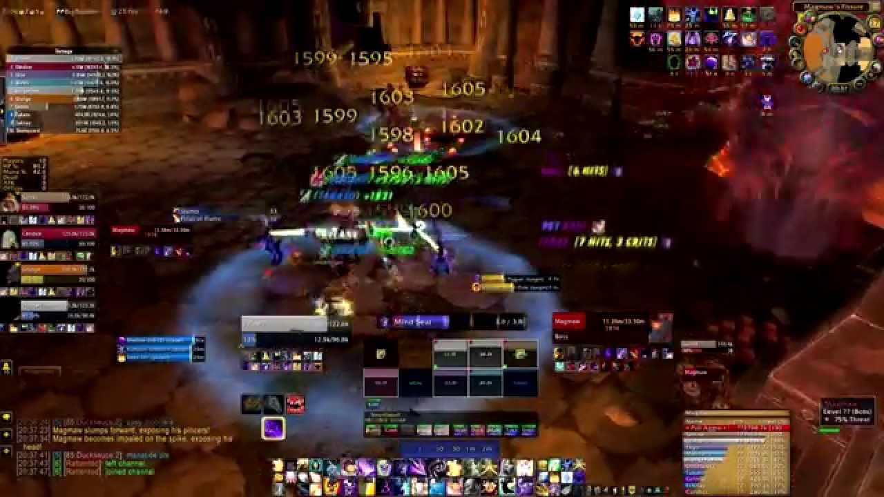 WoW Cataclysm Magmaw (Blackwing Descent 10man) - YouTube