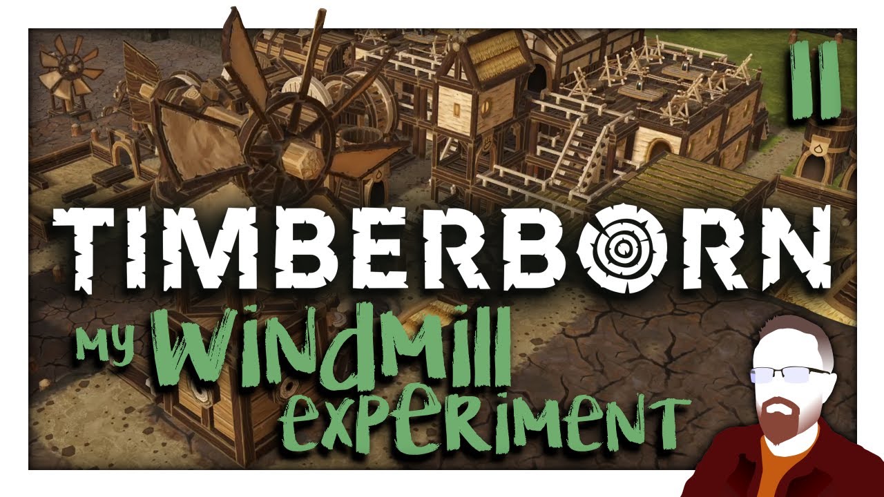 My WINDMILL Experiment — Timberborn — Part 11 - YouTube