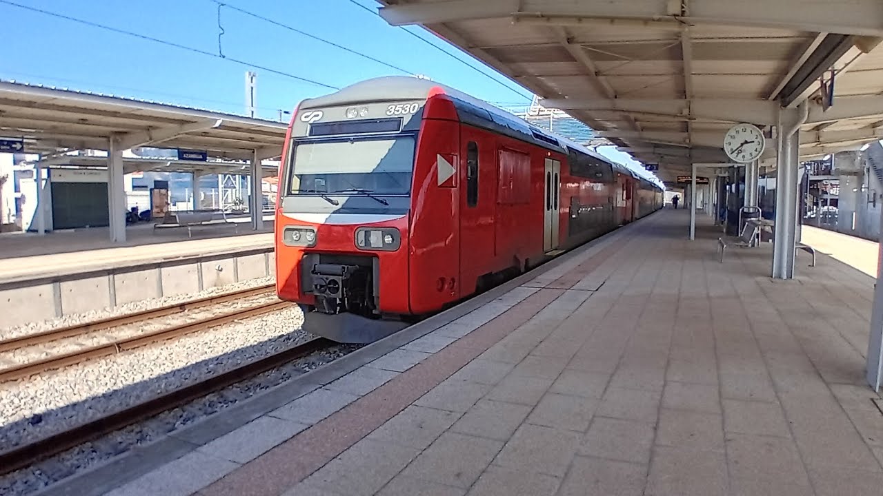 movimento de comboios e de marcha especial na Azambuja - parte 1-[03/02 ...