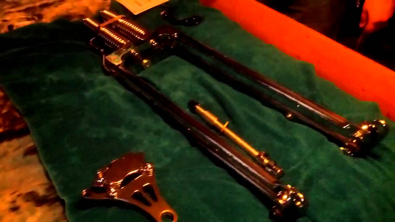Demon's Cycle Springer Front End Part 2 - YouTube