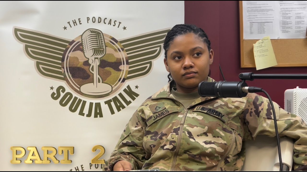 PFC James talks about being in JROTC and eventually joining the Army ...