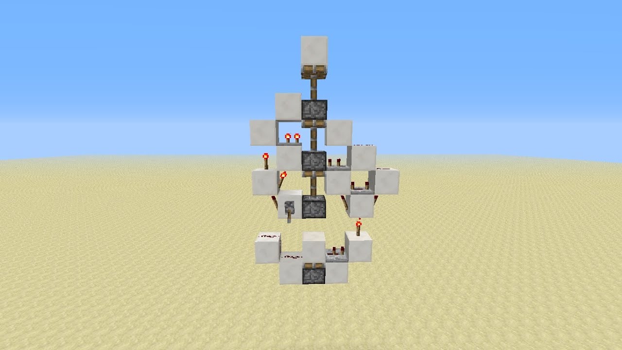 INSANELY COMPACT Triple Piston Extenders-Redstone Week Episode 6 - YouTube