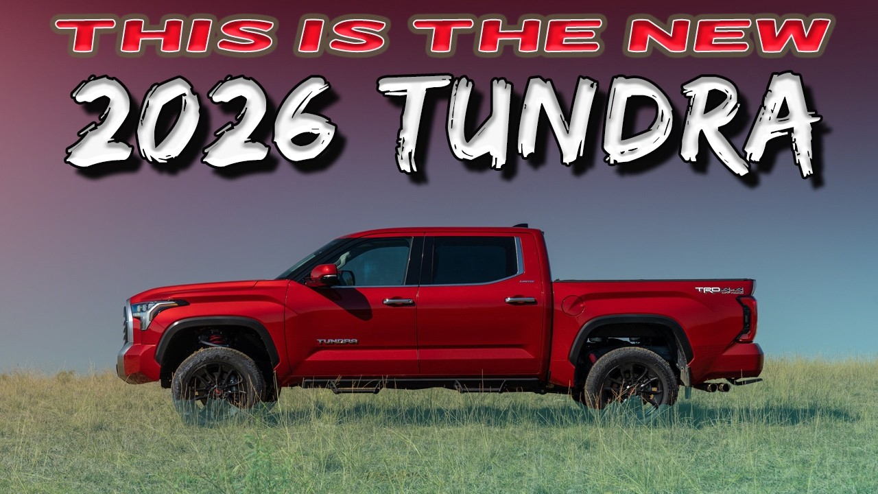 2026 Toyota Tundra Refresh: Tow Hooks, Wireless Charger, Trailhunter ...