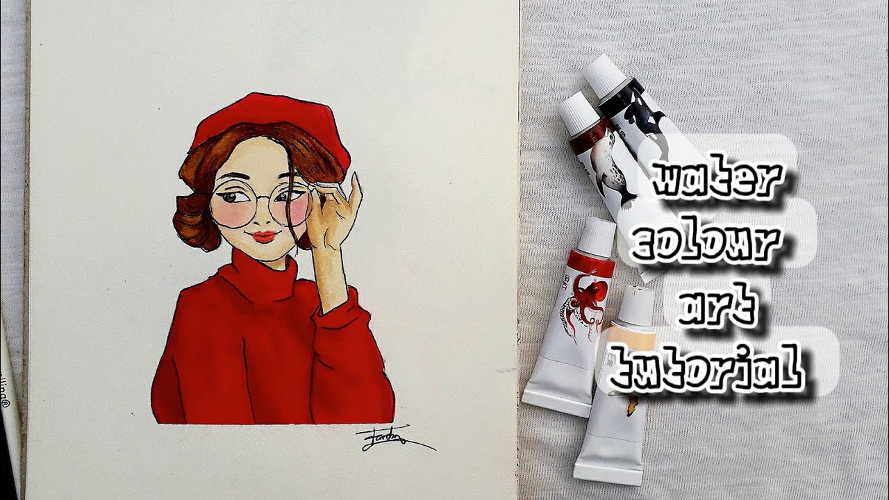 Anime drawing girl cute easy. Anime drawing tutorial. Girl drawing easy ...