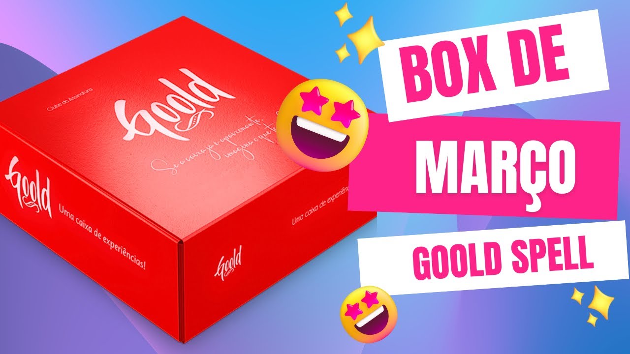 Box mês de março Goold Spell ️ - YouTube