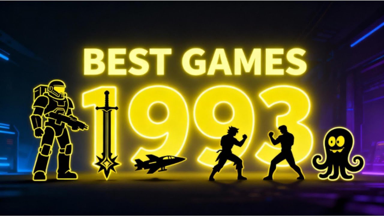 TOP 10 Best Video Games of 1993 (Retro Gaming List) - YouTube