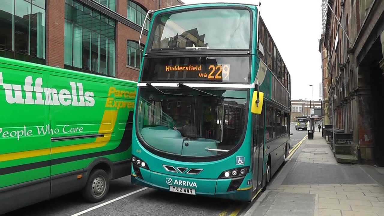 Route 229 Arriva Yorkshire VDL Wright Pulsar Gemini II 1548 (YK12 AWR ...