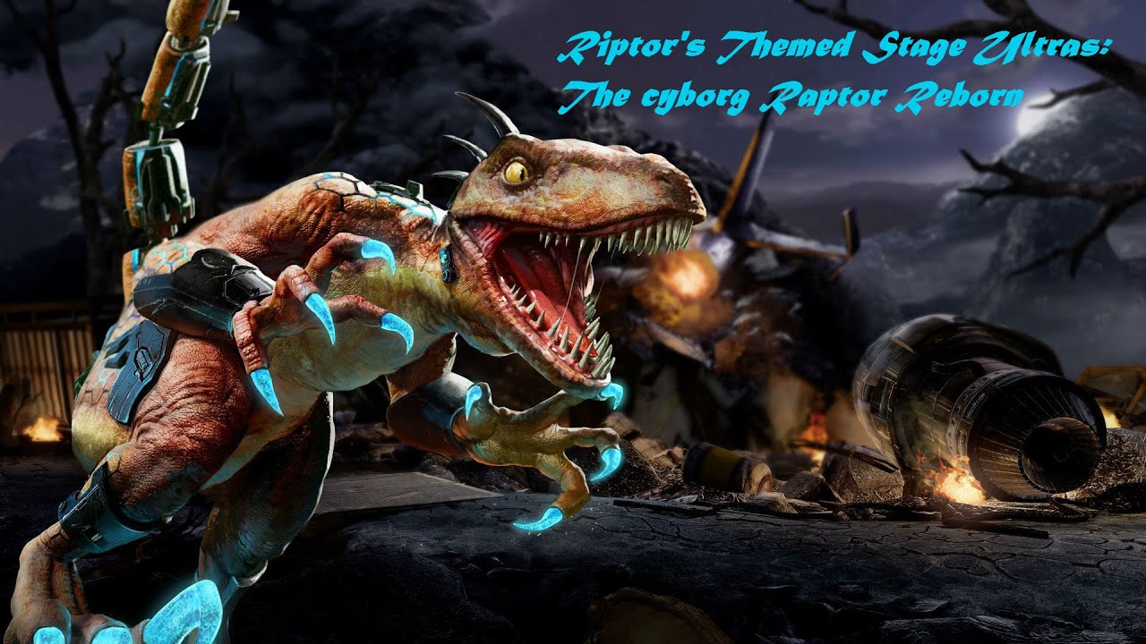 Riptor's Themed Stage Ultras: The Cyborg Raptor Reborn - YouTube