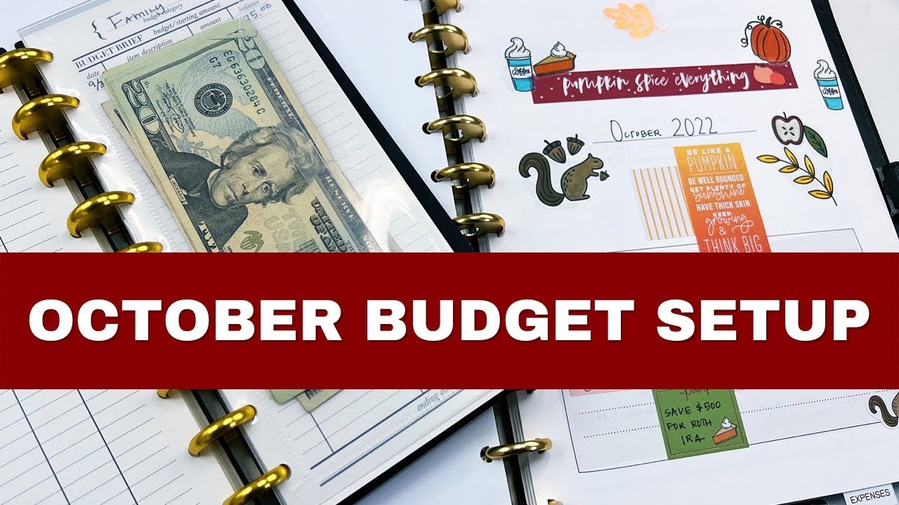 October Budget Routine #octoberreset #budgetplannersetup - YouTube