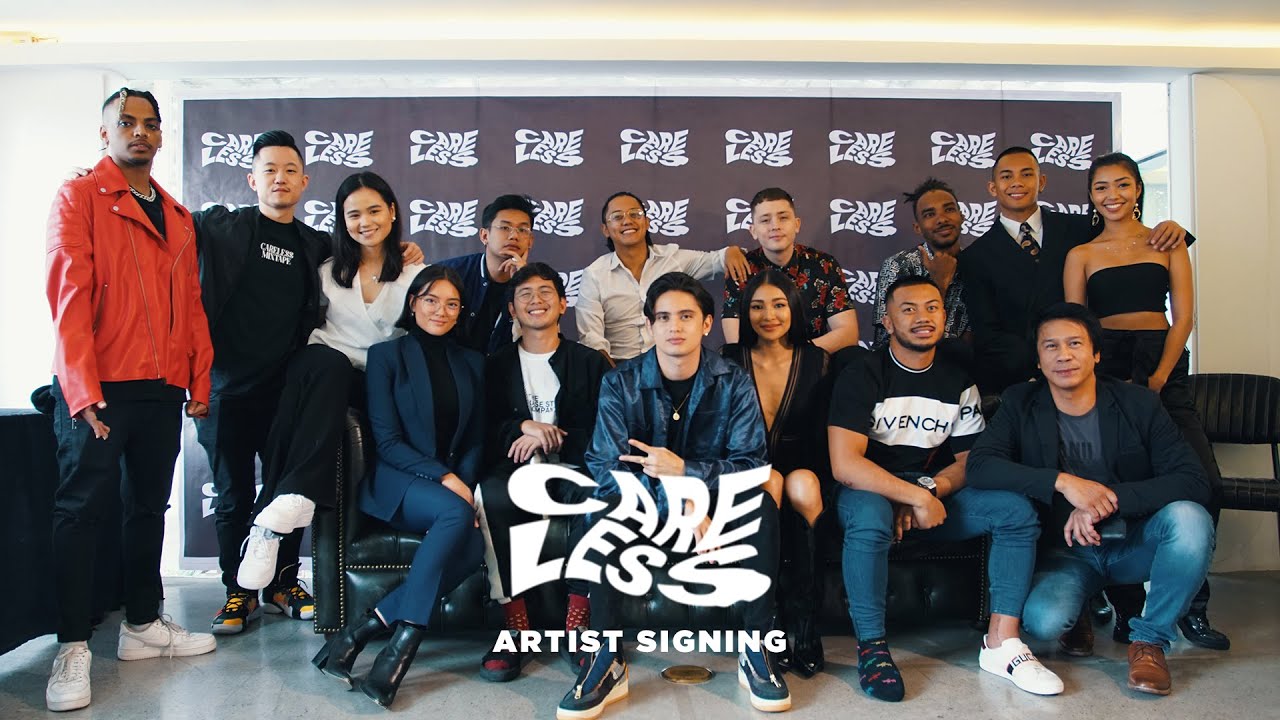 Careless Artist Signing Press Conference - YouTube