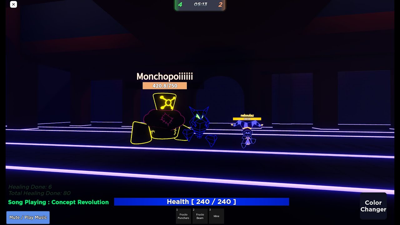 me playing hollow databrawl fan game with my friends - YouTube